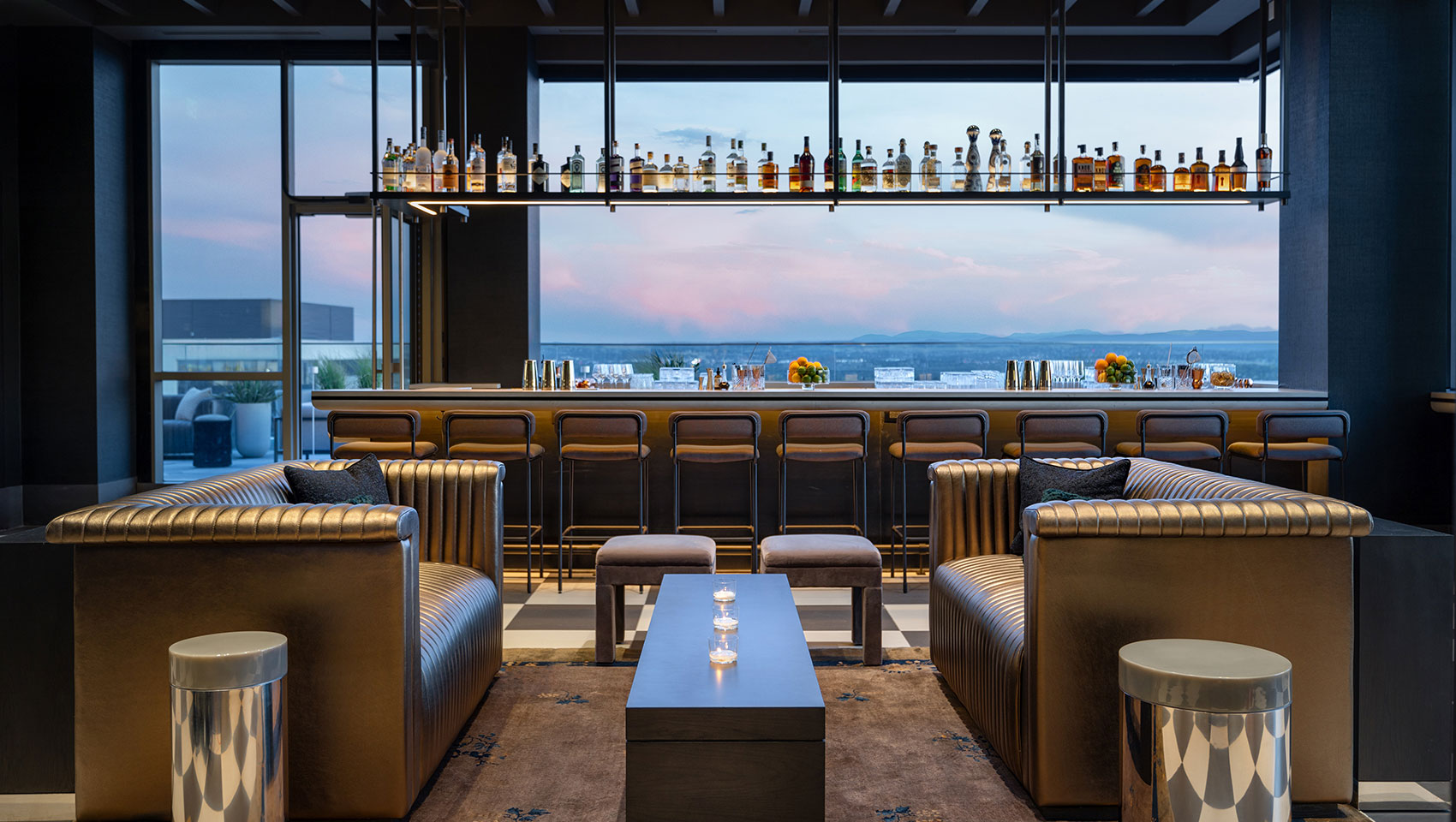 Sip With a View at Halo Bar in Denver | Kimpton Claret Hotel