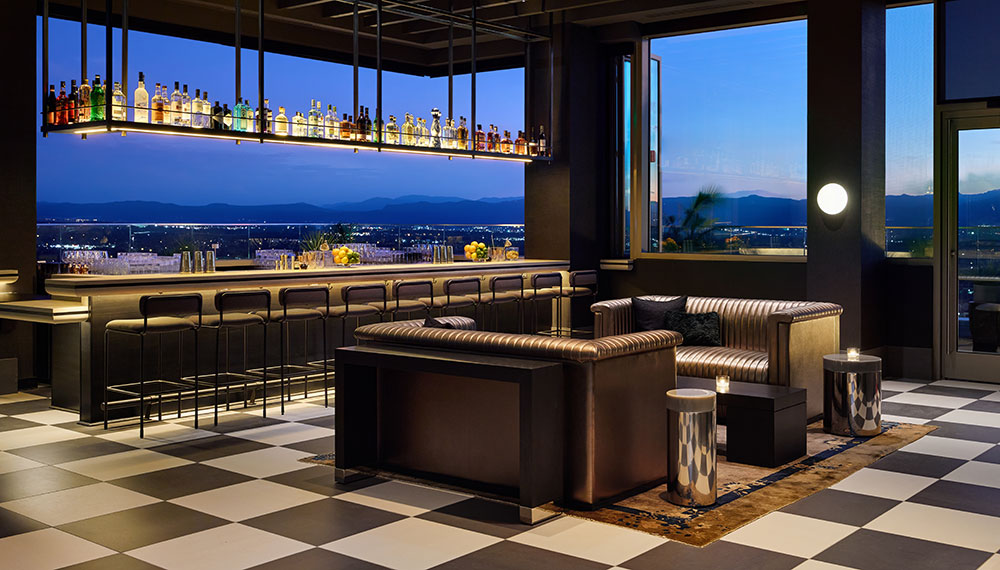 Sip With a View at Halo Bar in Denver | Kimpton Claret Hotel